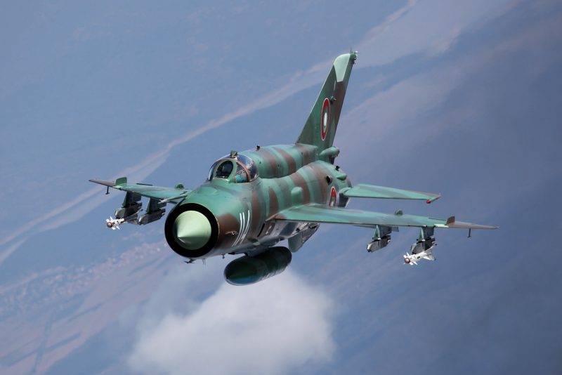 Syrian MiG-21 crashed in Turkey