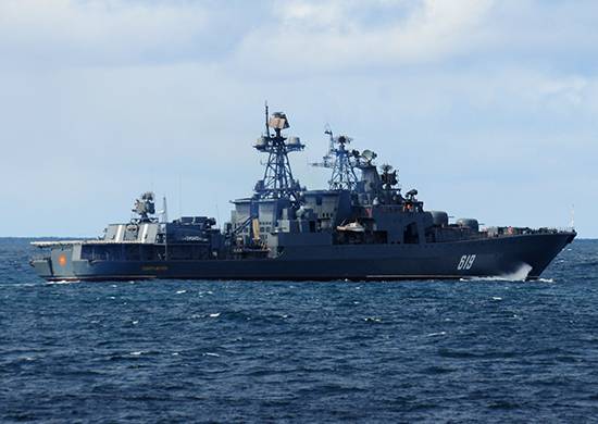 BOD "Severomorsk" went to the Atlantic Ocean