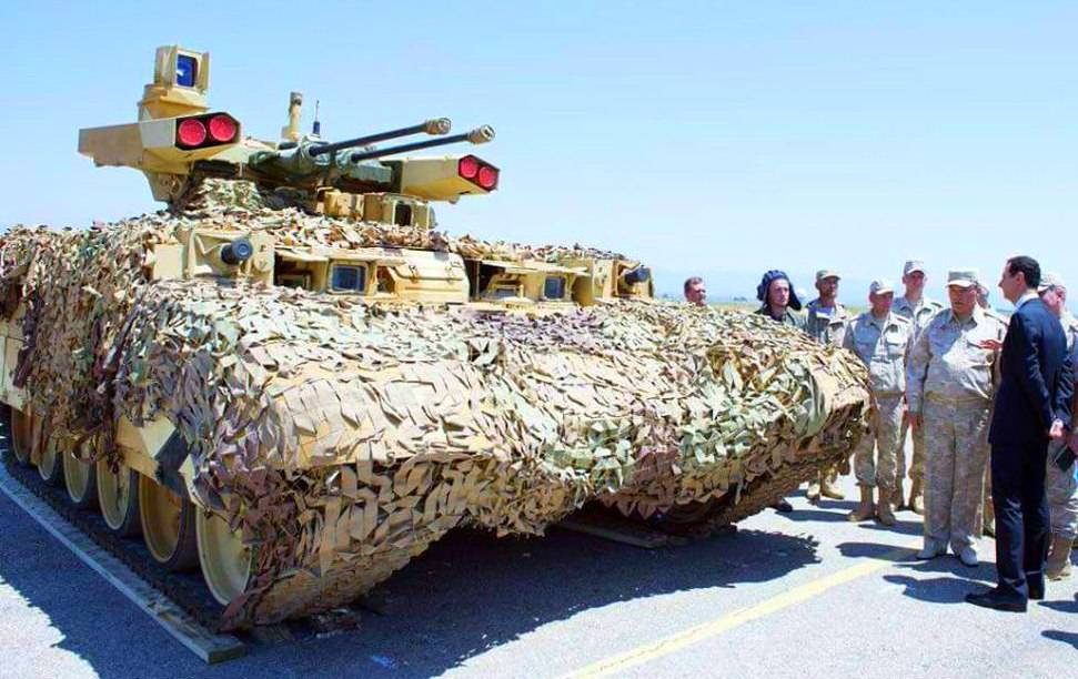 BMPT-72 "Terminator": history, application in Syria, the experience of ...