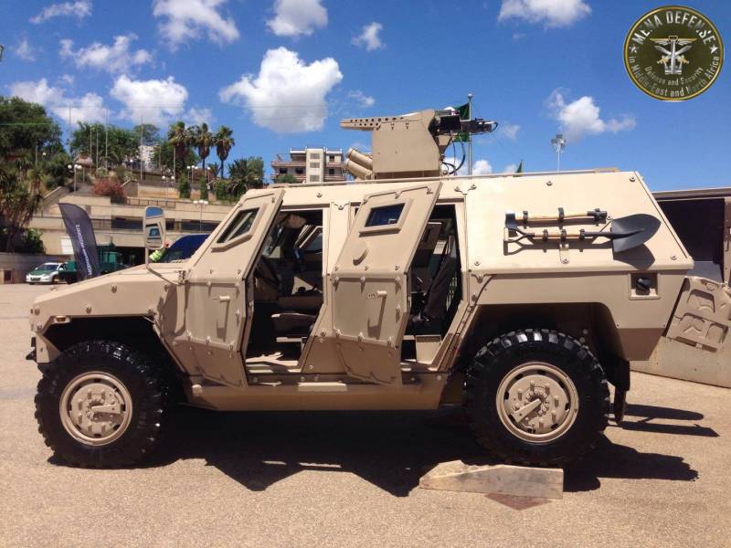 Algeria introduced a proprietary artillery system