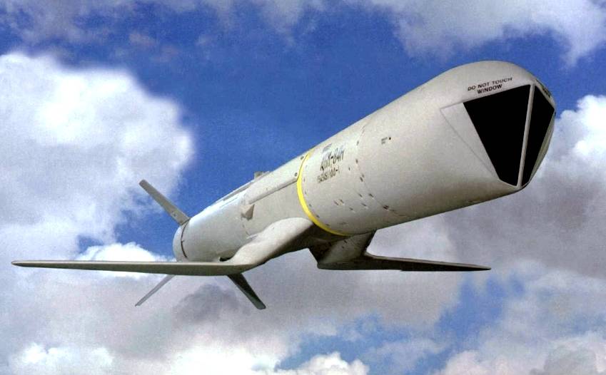 F-15 fighters test SLAM-ER cruise missiles