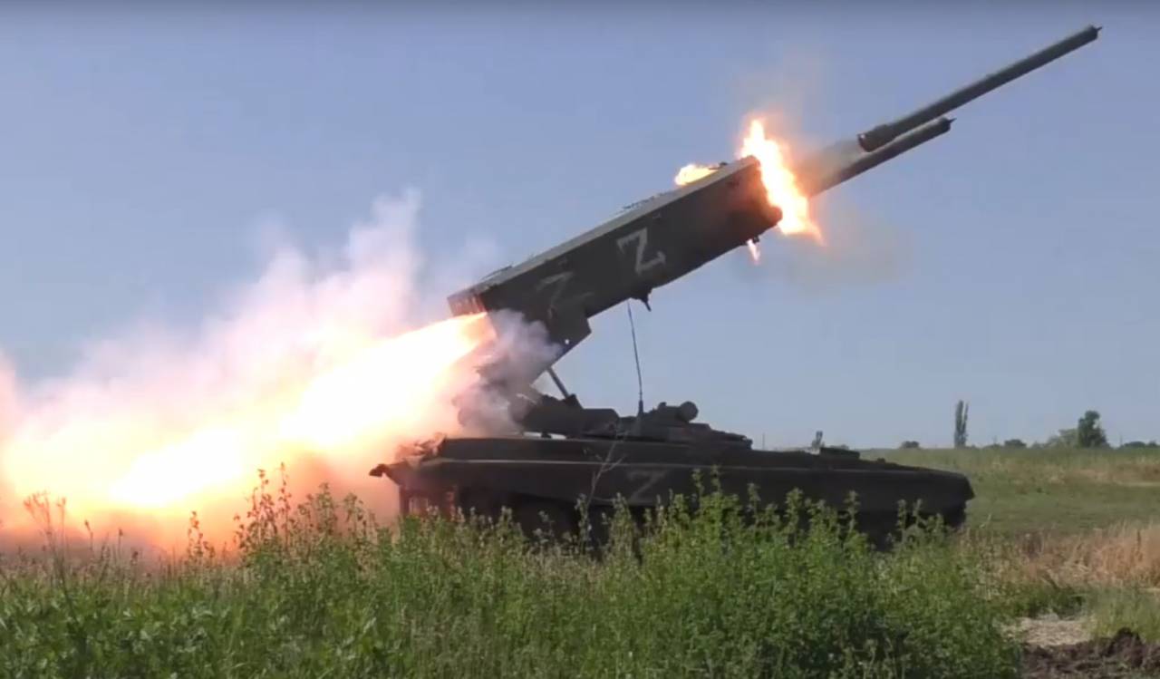 Only sealing saves from aerosols: the work of TOS-1M "Solntsepyok" on ...