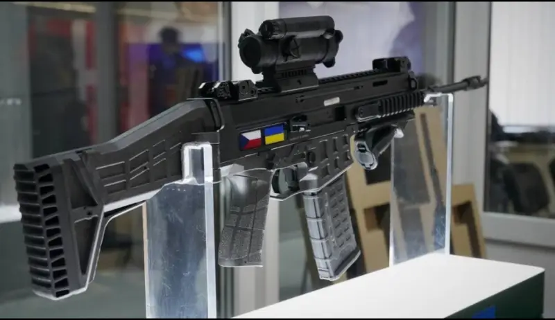 Czech CZ BREN 2 rifles assembled in Ukraine were shown to the Czech ...