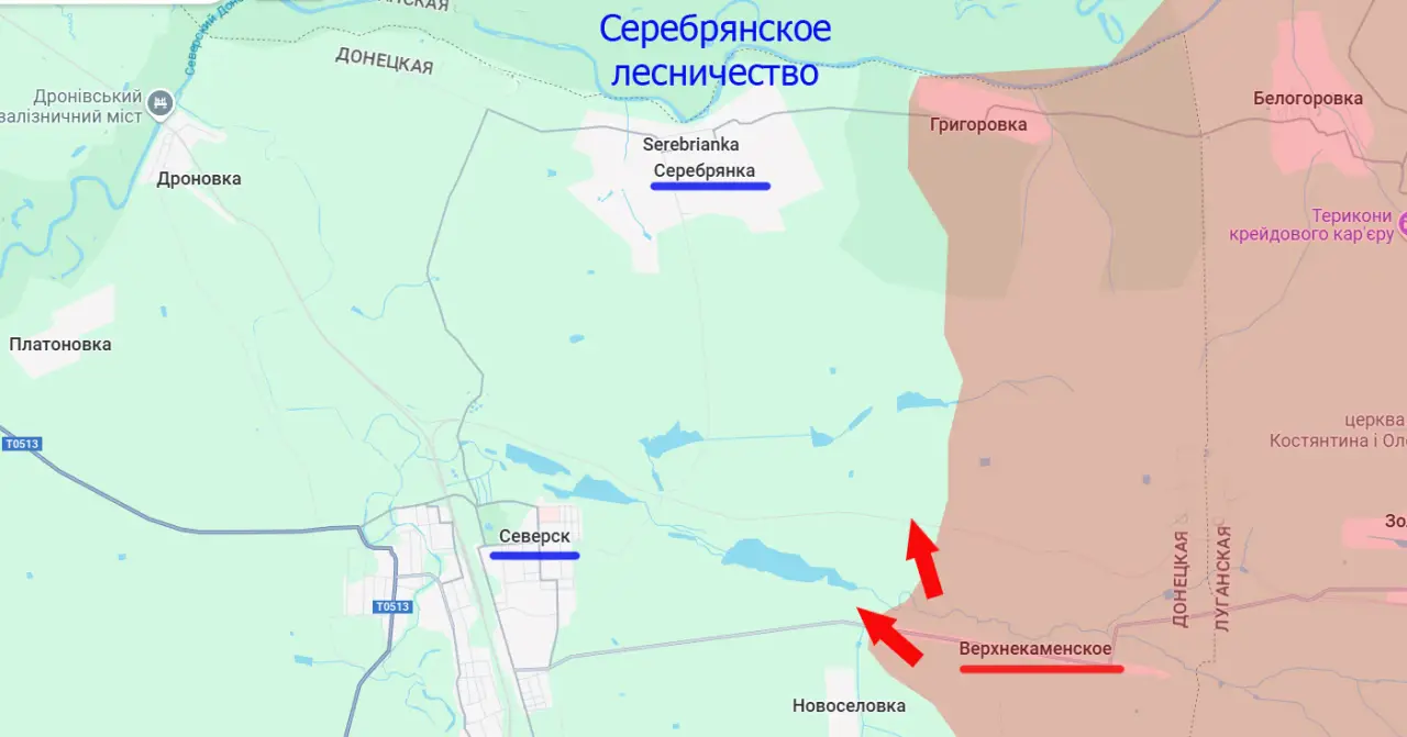 Nuestras tropas han liberado completamente Verkhnekamenskoye, que está ...