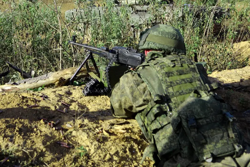 The Russian Armed Forces crossed the Verkhnyaya Dvurechnaya River ...