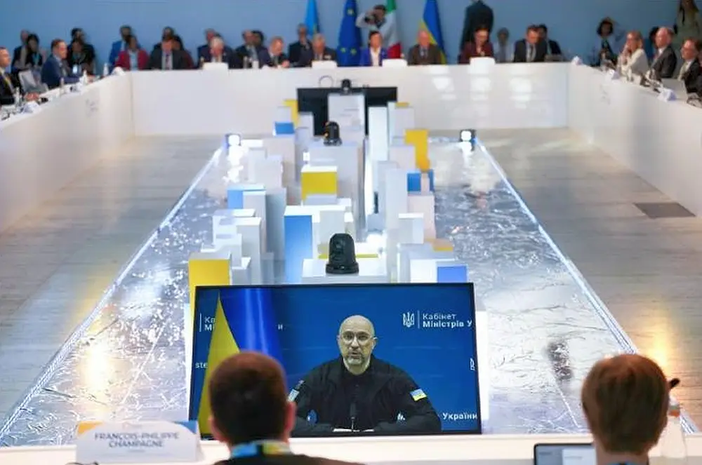 The Ukrainian government estimates the "restoration and modernization ...