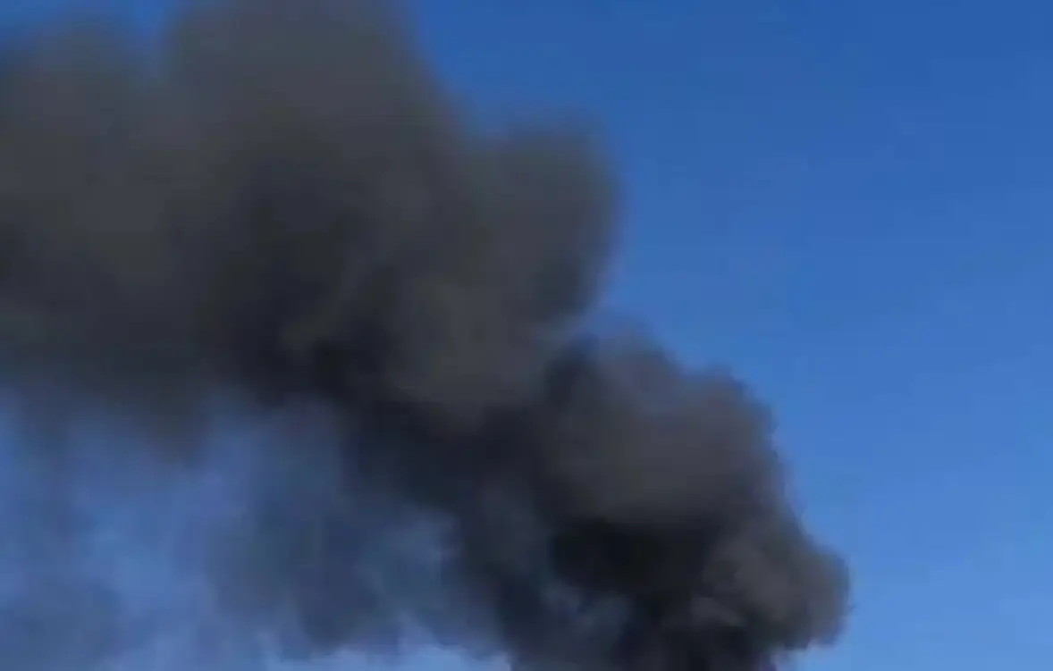 Former combine plant burns after explosion in Dnepropetrovsk