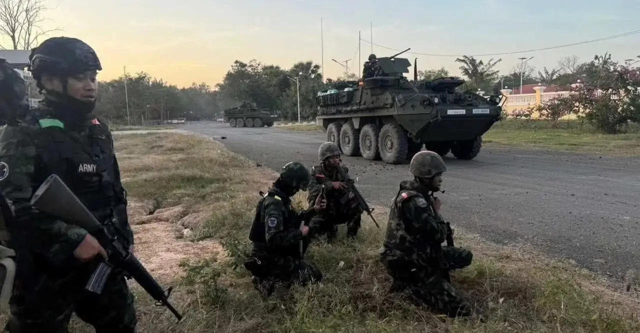 Stryker and Chinese MLRS systems are in use: Thailand's conflict with ...