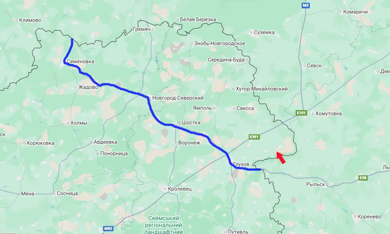 The Russian army entered the Shostka district of the Sumy region.