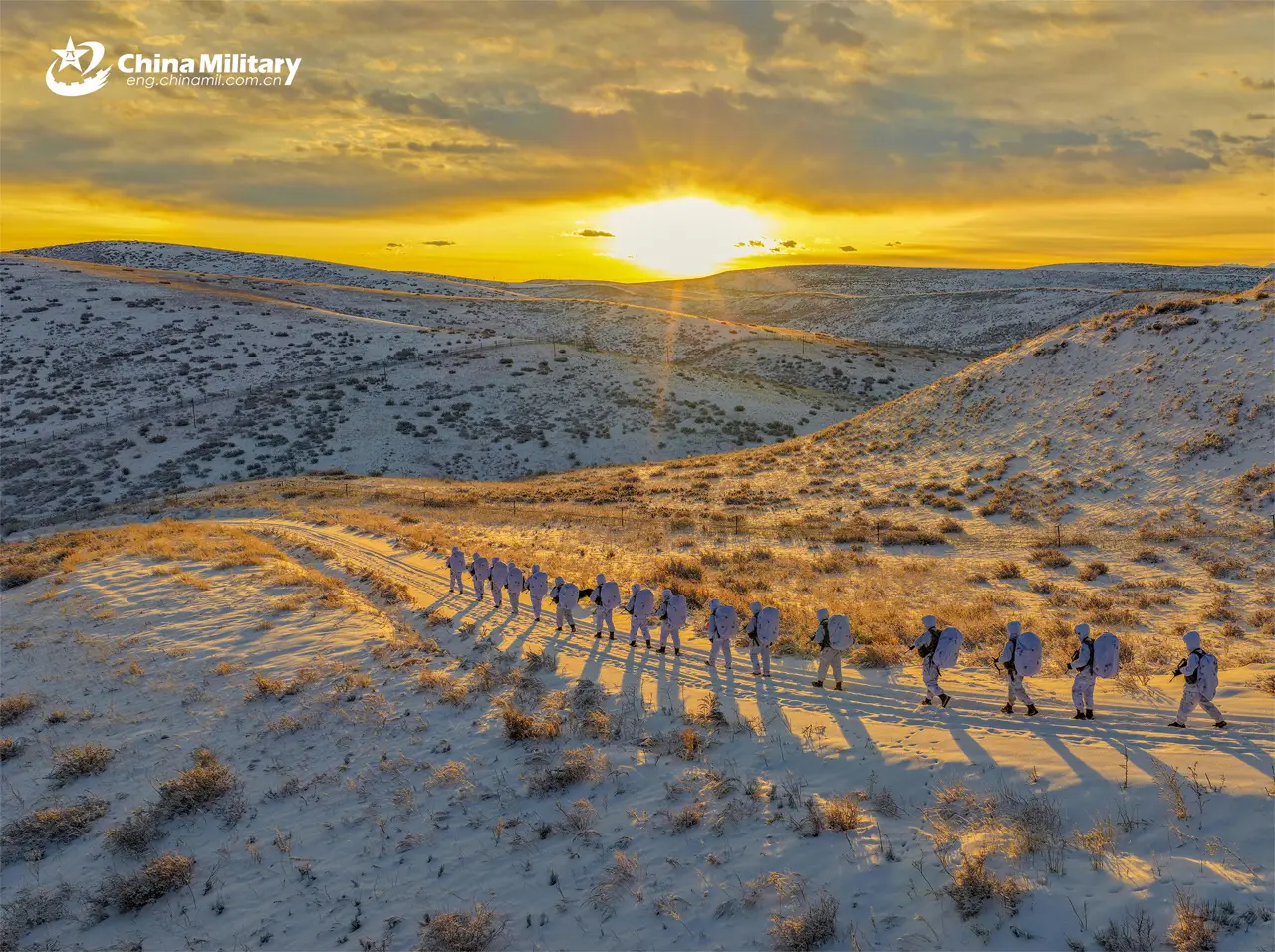 Chinese military conducts "Arctic" training